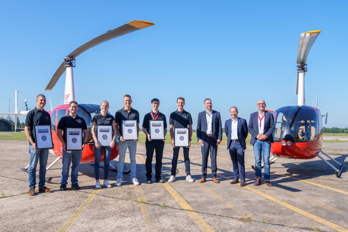 Erfüllter Traum: Die ersten Berufshubschrauberpiloten der DRF Akademie ...